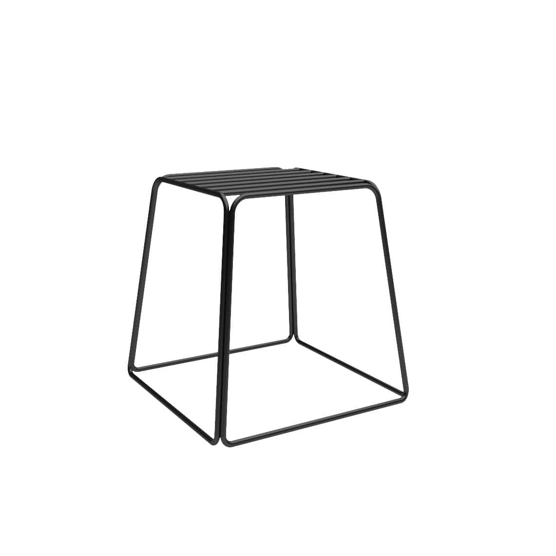 Moderner Hocker - MD-ST-L09 - DEVO - Metall / Gestell aus Metall ...