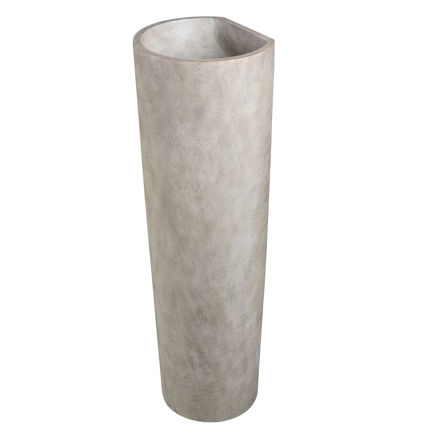 Bodenstehendes Waschbecken - 290297-D1 IDEA.EVO-D1 - IDEAVIT B.V - Beton / Skulptur / ohne Öffnung