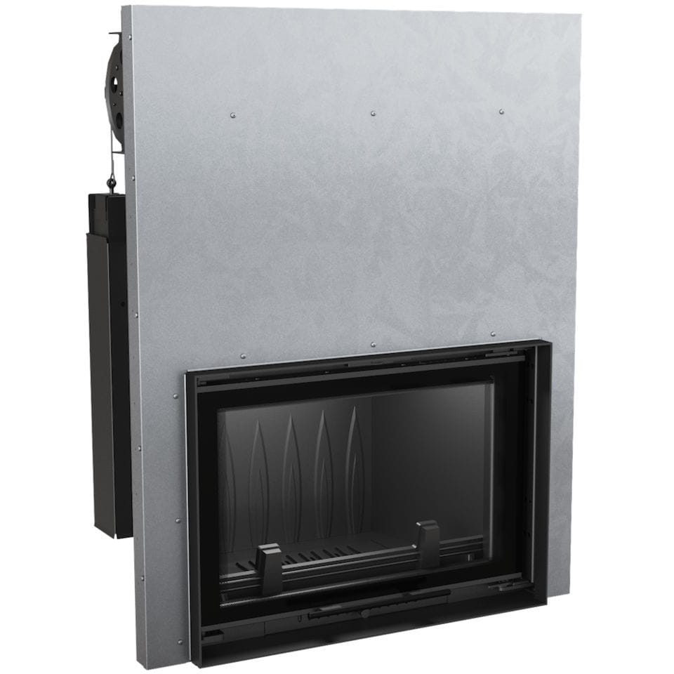 Zentral-Kamineinsatz - WIKTOR/G - KRATKI - Holz