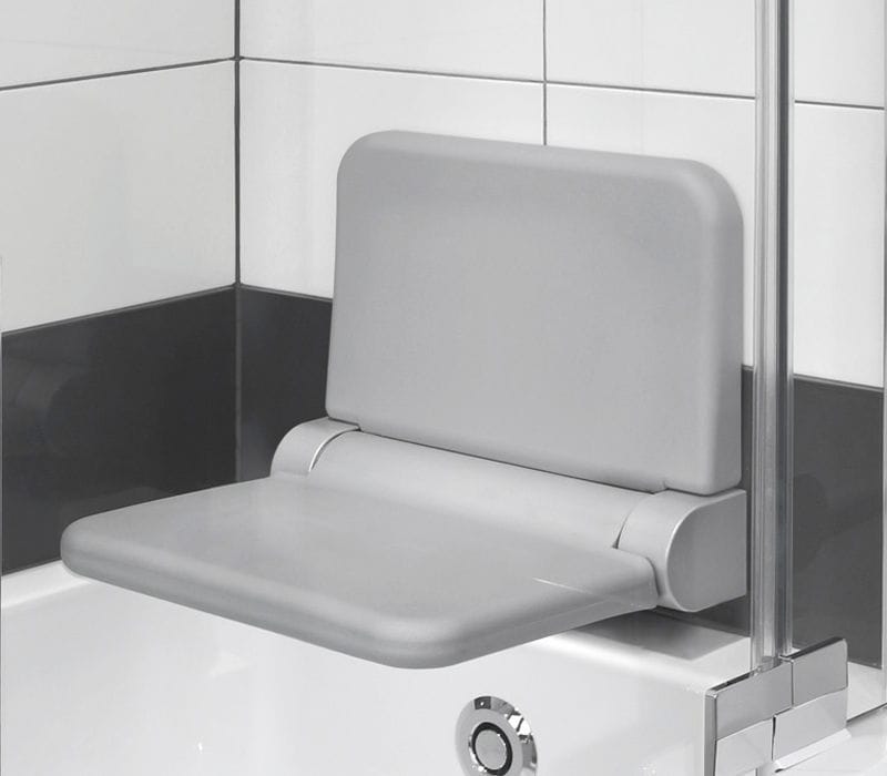 Klappbarer Duschsitz - TWINLINE 2 - artweger - wandmontiert / Metall ...
