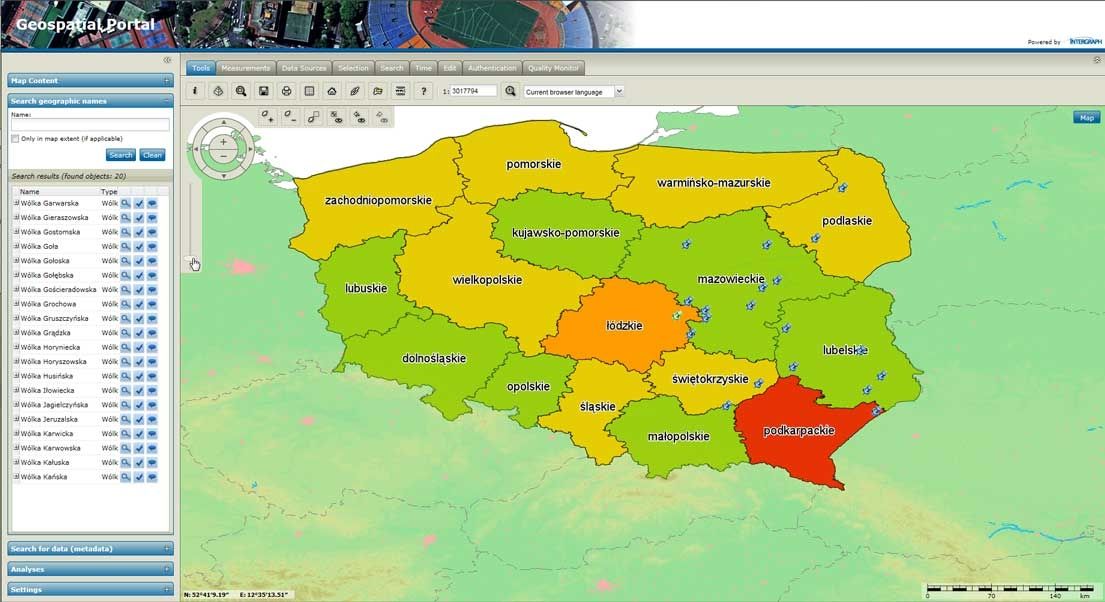 Geographische Informationssysteme GIS Software - GEOSPATIAL PORTAL ...