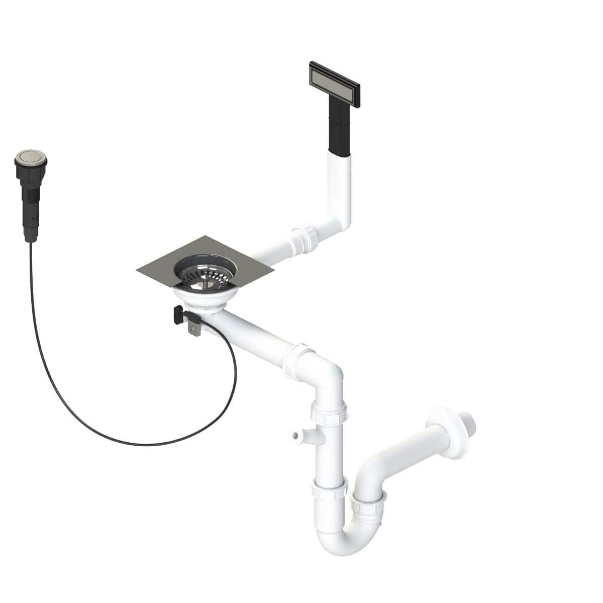 Syphon für Waschbecken / Kunststoff - 0712442 - RODI HOME – kitchen ...