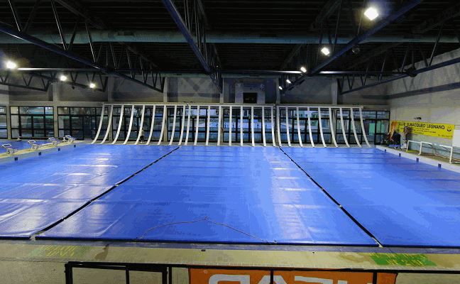 Automatische Poolabdeckung - STP SERIES - Favaretti - Sicherheit ...