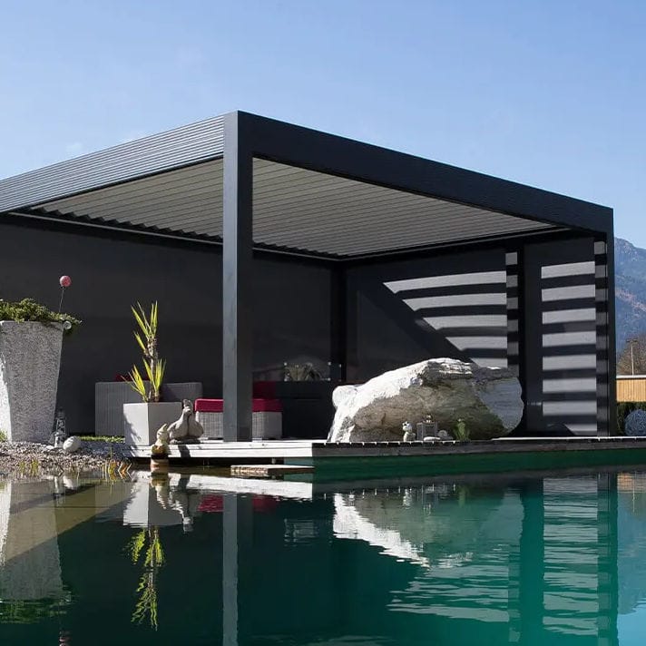 Selbsttragende Pergola - AUSTRIA - Gibus SPA - Aluminium / mit ...