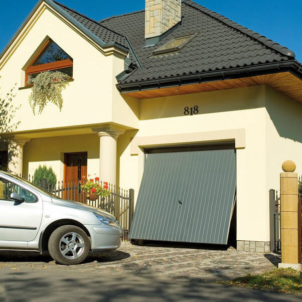 Garagentor / galvanisiertem Stahl - UP & OVER - WISNIOWSKI - kippbar ...