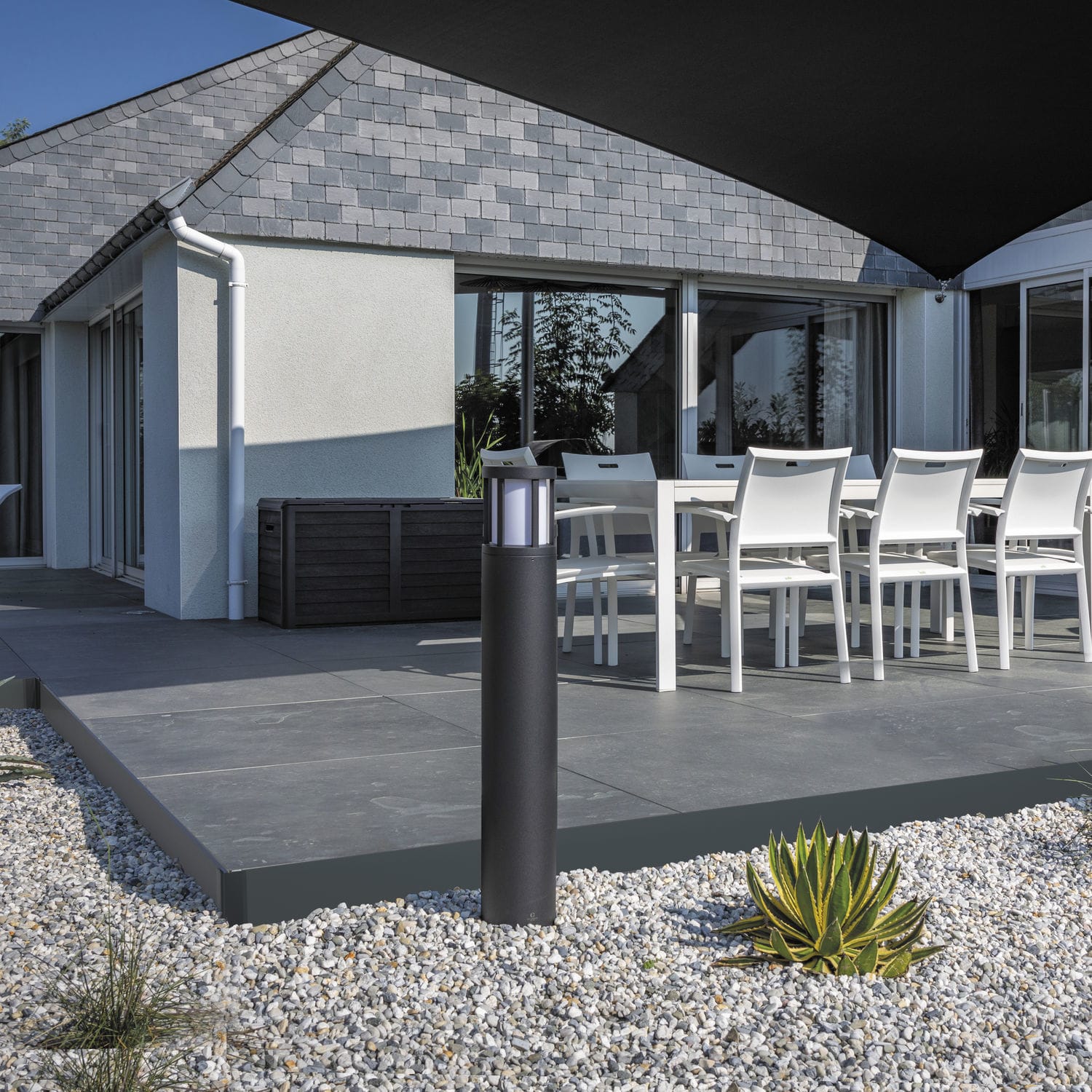 Aluminium-Abschlussprofil - TMP CONVERT - für Fliesen / T / weiß