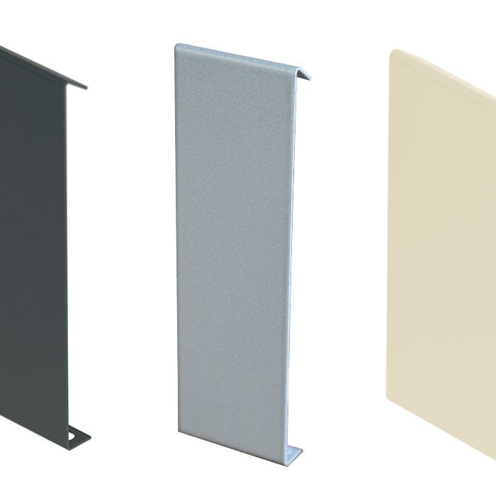 Aluminium-Abschlussprofil - Jonction droite - TMP CONVERT - für Fliesen / weiß / anthrazitfarben