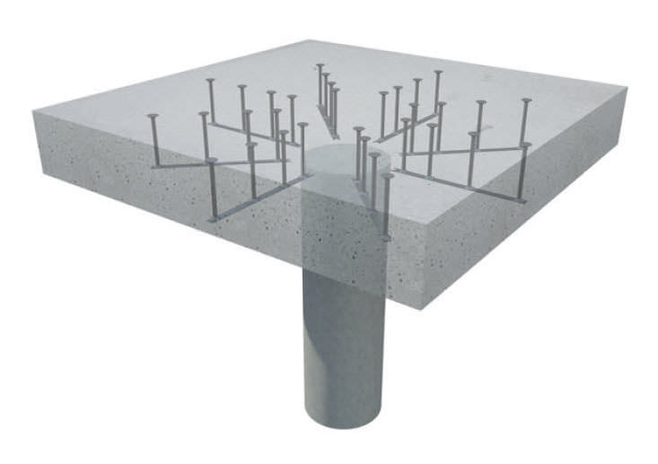 Durchstanzbewehrung - ARMATEC - PLAKA GROUP FRANCE