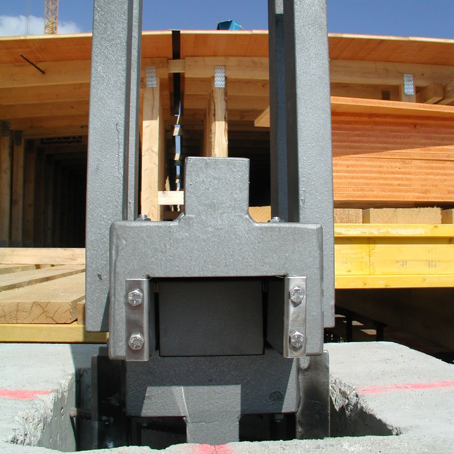 Struktur-Elastomerlager - RESTON-LINEAR - Mageba - Stahl / für Brückenbau