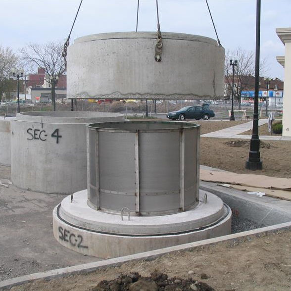 Filter zur Regenwasser-Rückgewinnung - CDS® - Contech - Regen