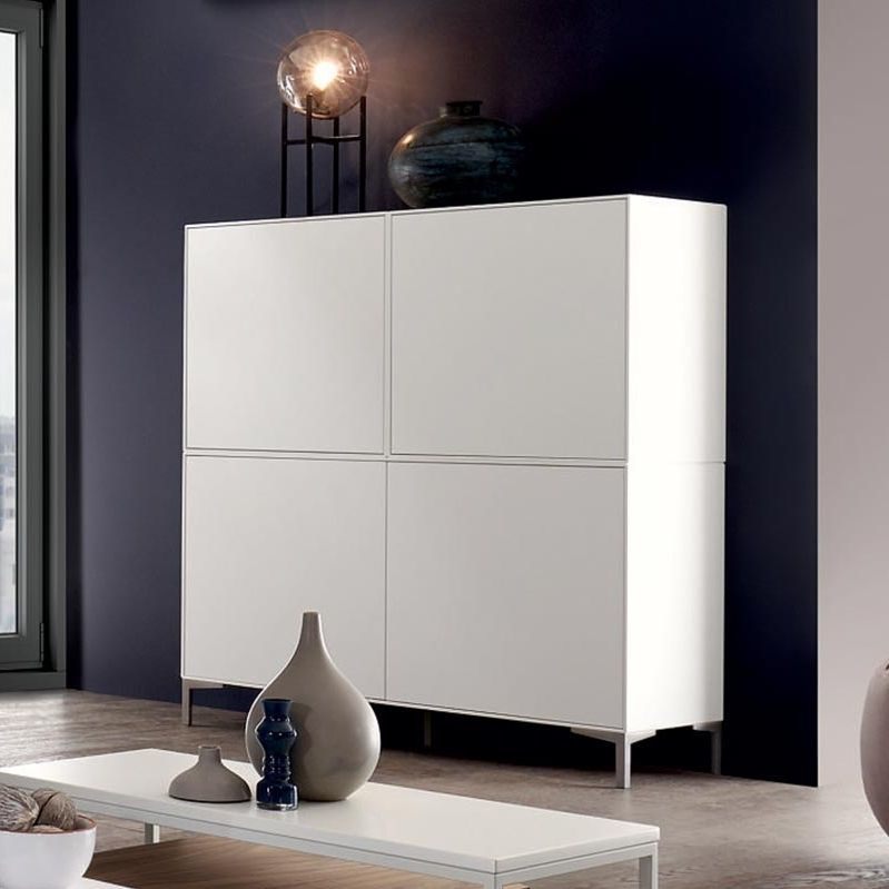 Hohes Sideboard - EASY - NOW! By Hülsta - modern / lackiertes Holz ...