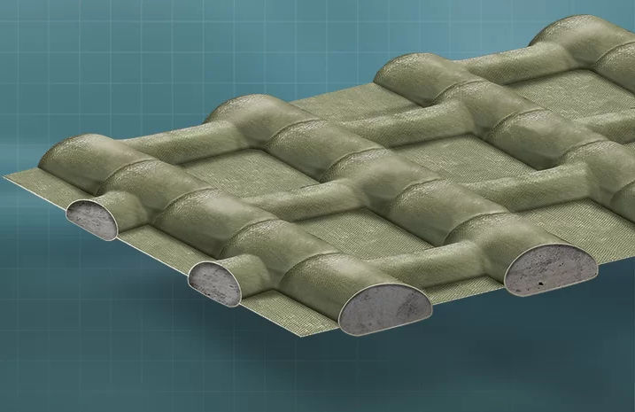 Geogitter für Erosionsschutz - Incomat® Crib - Huesker - verstärkend ...