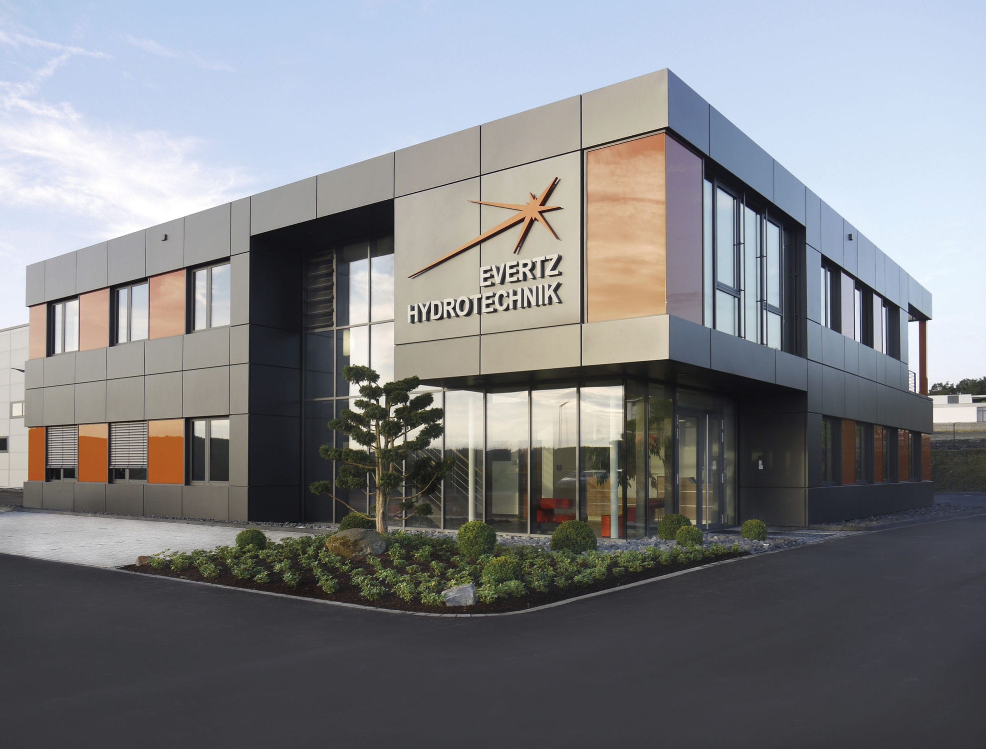 Fertigbau-Gebäude - EVERTZ HYDROTECHNIK GMBH - SÄBU - Modul / Stahl / Glas