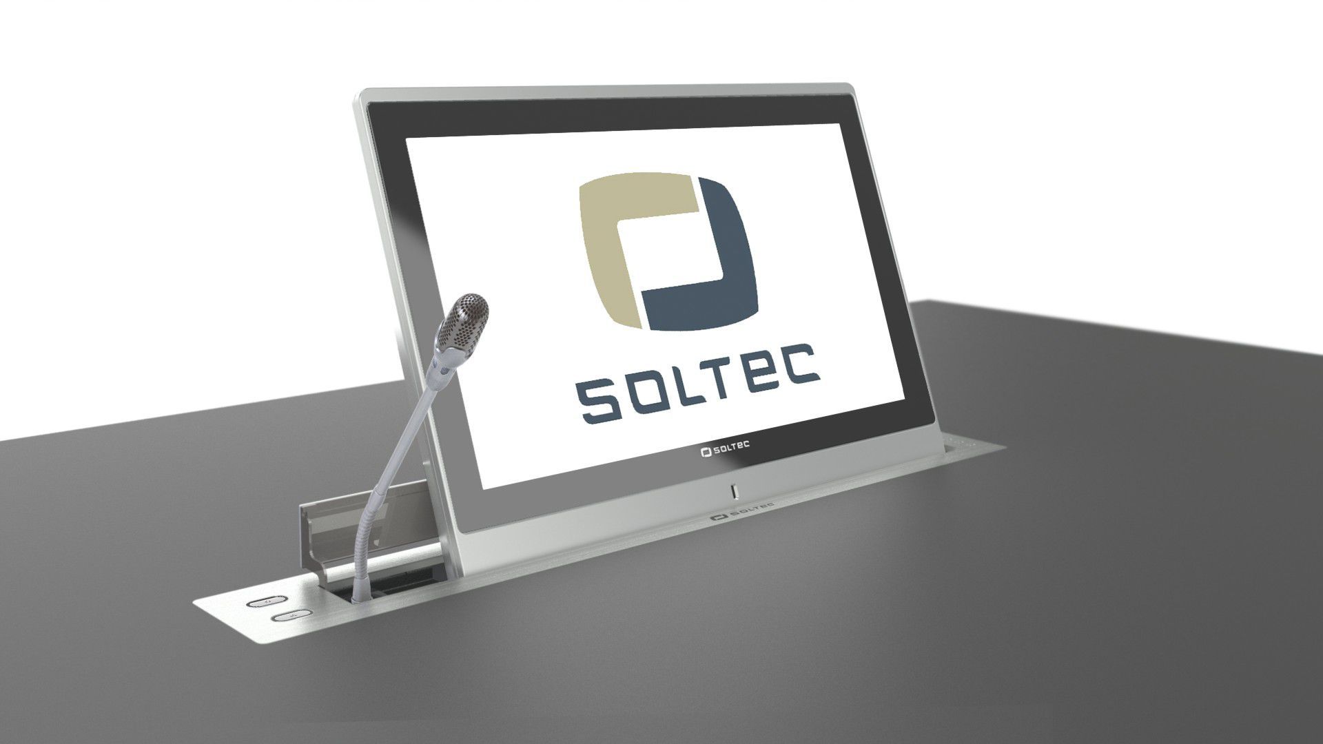 Touchscreen für Konferenz - STRET156G-10 - SOLTEC S.L. - einbaufähig ...