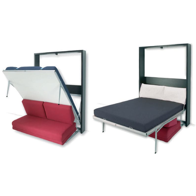 Hubbett - HOUDINI - smqrt beds - Doppelbett / modern / mit Sofas