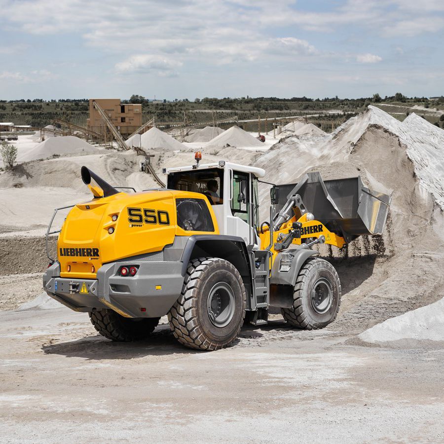 Radlader - L 550 XPOWER - Liebherr - für Baustelle / Diesel / Tier 4 ...