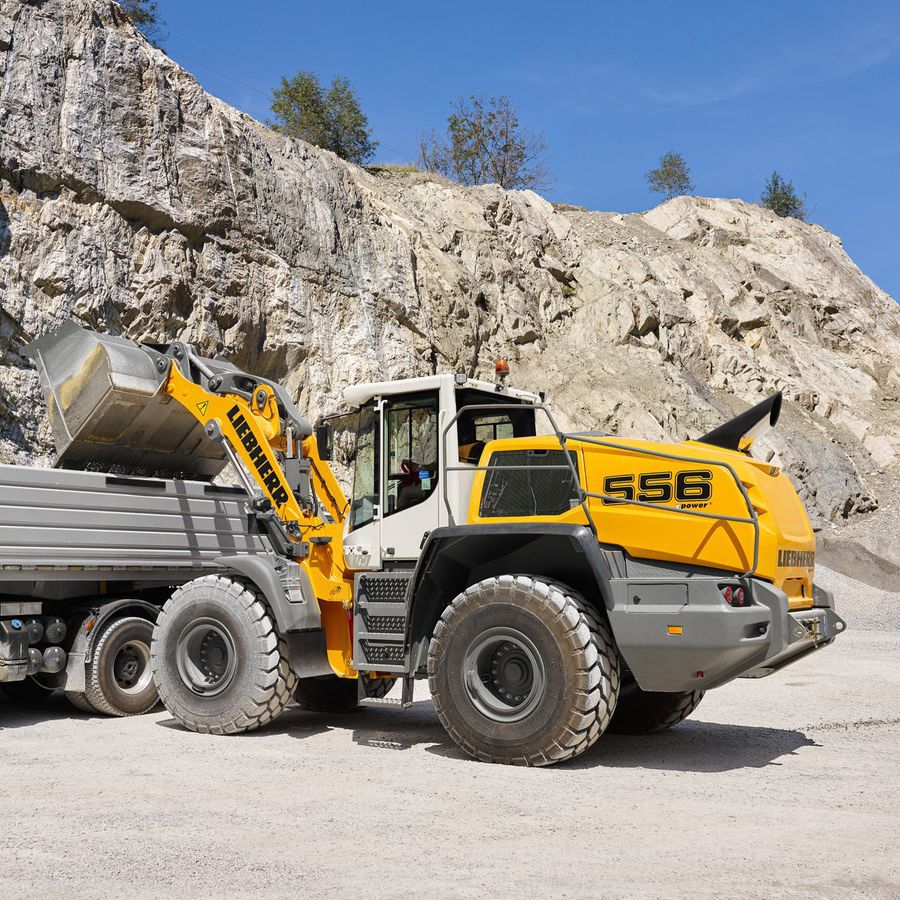 Radlader - L 556 XPOWER - Liebherr - für Baustelle / Diesel / Tier 4 ...