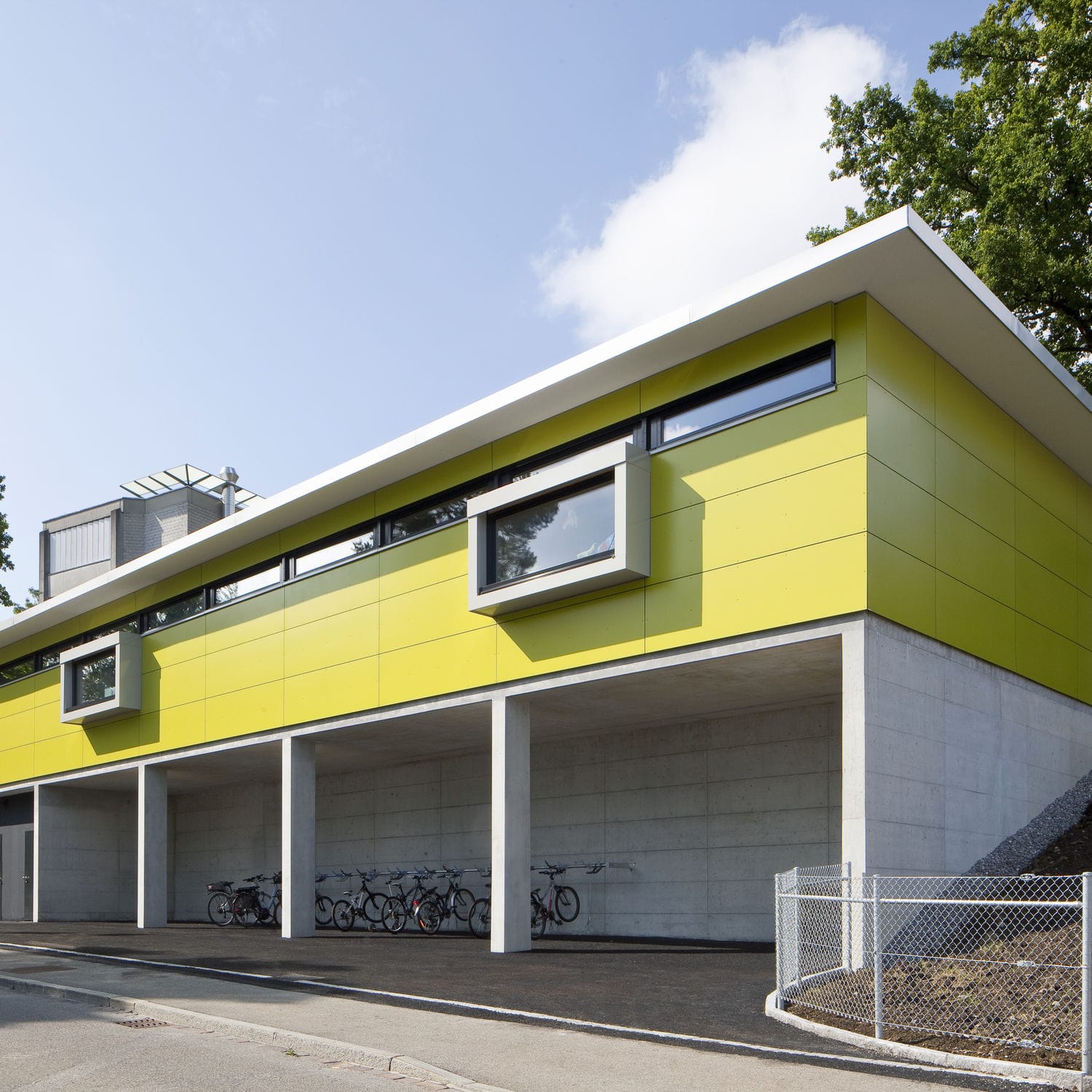 Fassadenverkleidung für hinterlüftete Fassade - CELLON - NURSERY SCHOOL ...