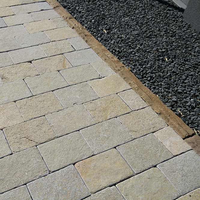Randstein für Garten - KANDLA MULTICOLOR - Bauma-stone - Bordstein ...