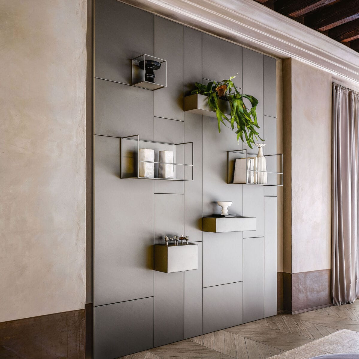 Wandmontiertes Regal - Ronda Design - modern / Metall / mit ...