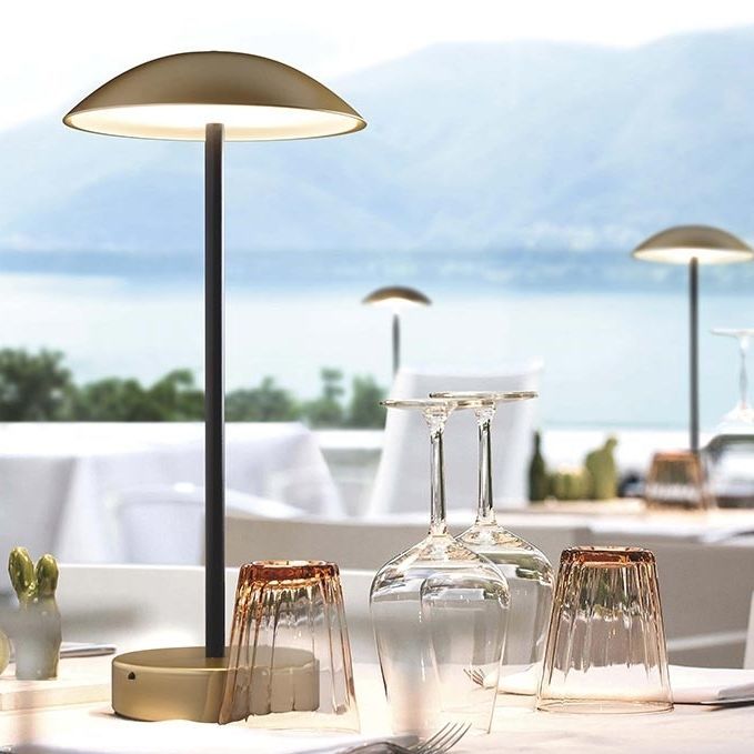 Tischlampe - UMBRI - Marchetti Illuminazione - Metall / modern / schnurlos