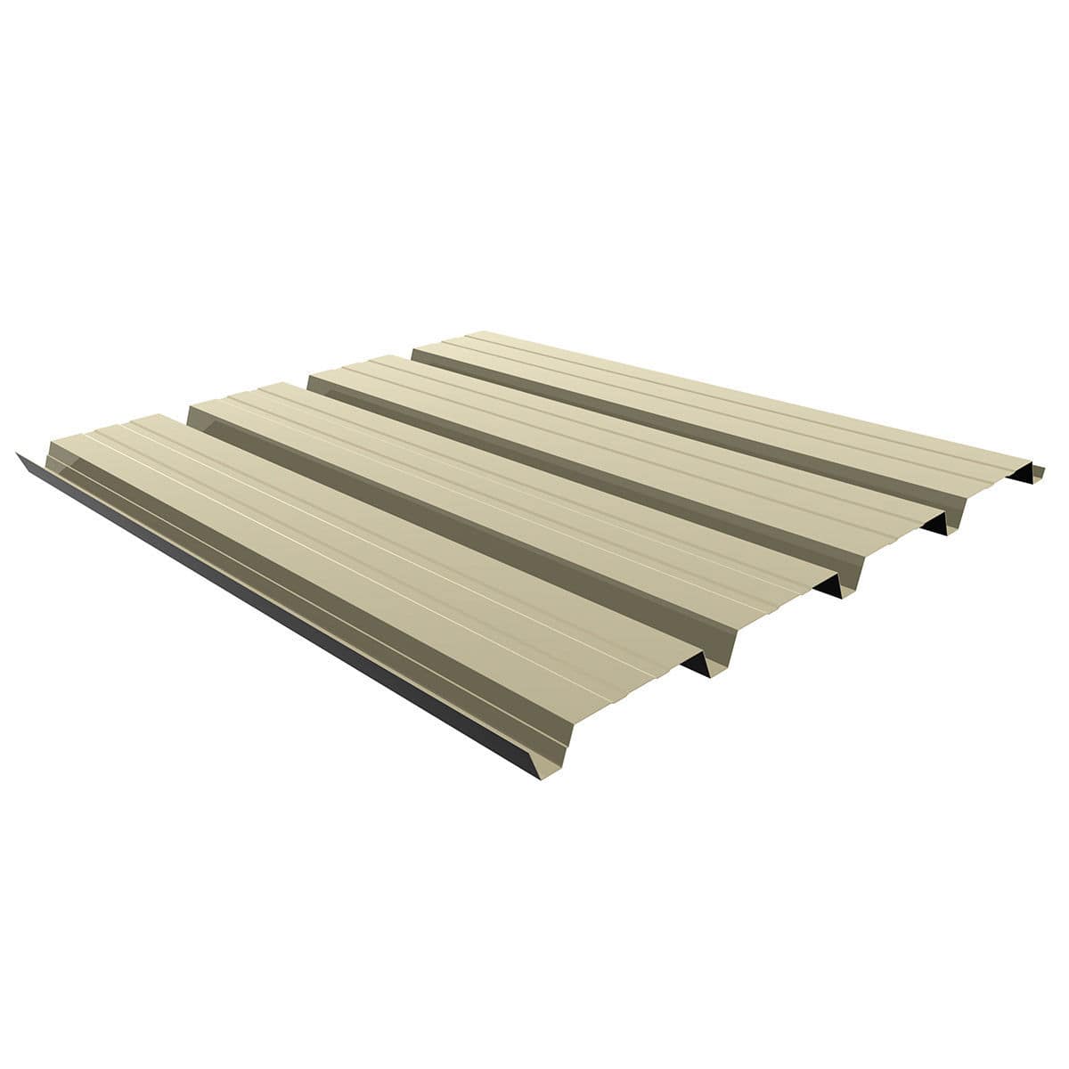 Metallblech für Fassaden - 5-RIB - Panelais - profiliert ...