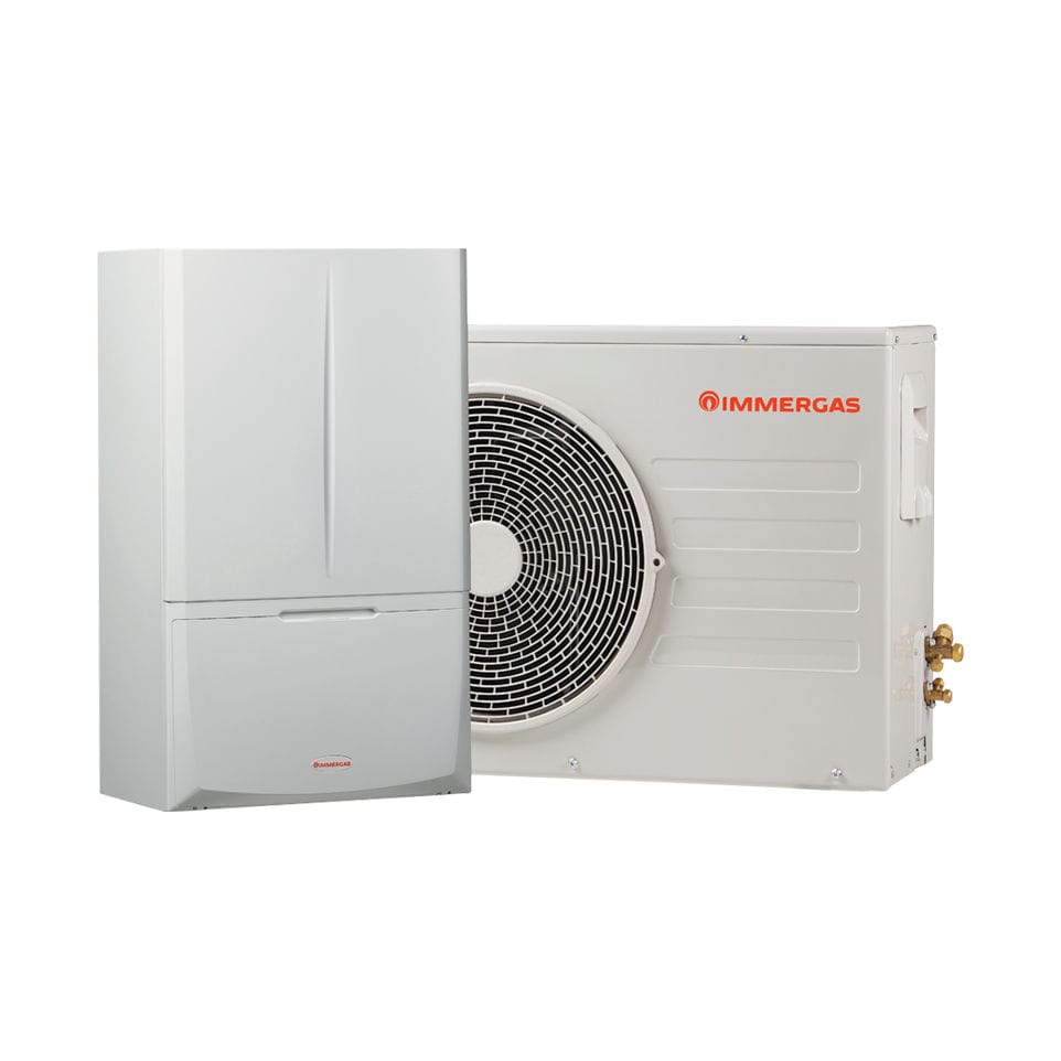 Luft-Wasser-Wärmepumpe - MAGIS PRO 4 V2 - immergas - Wohnbereich / für Außenbereich / Split