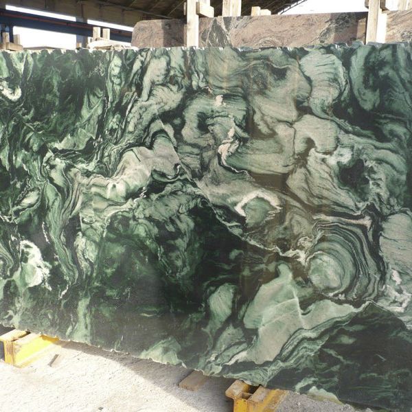 Granitsteinplatte - VERDE LAPPONIA - WALL GRANITE SERVICE SRL - für ...