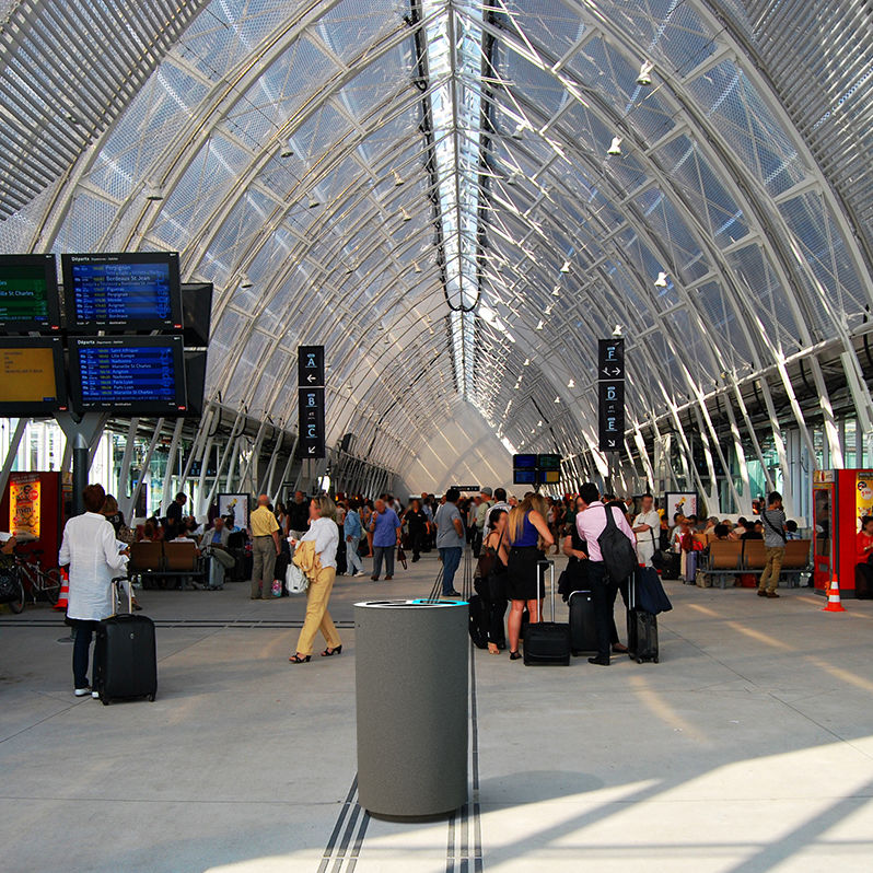 Park-Abfallbehälter - RECYBIN 3 - THE ITALIAN LAB SRL - galvanisiertem ...