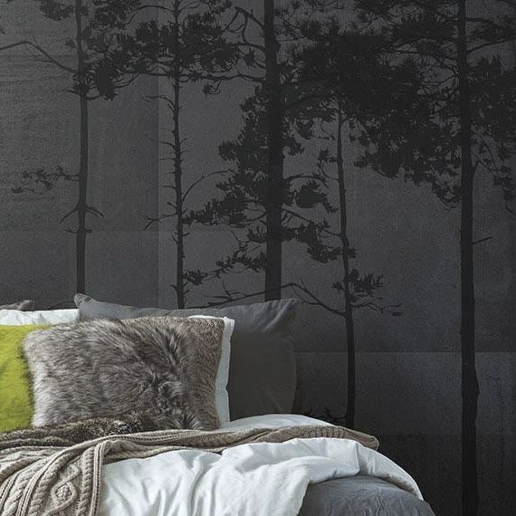 Moderne Tapete - FOREST - N.O.W. Edizioni - Naturmotiv / bedruckt