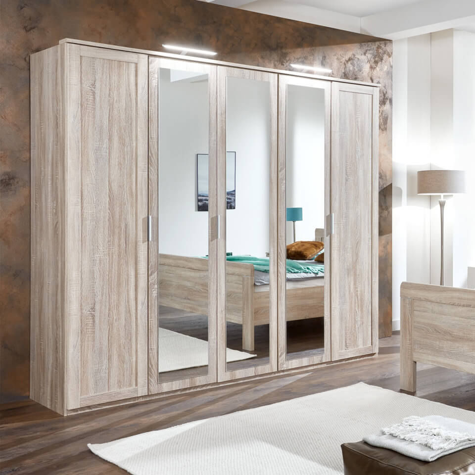 Moderner Kleiderschrank - NADJA - WIMEX modern furniture - Eiche / mit ...