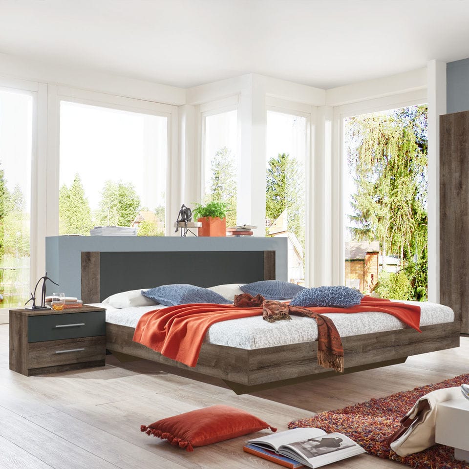 Schwebebett - NORA - WIMEX modern furniture - Doppelbett / modern ...