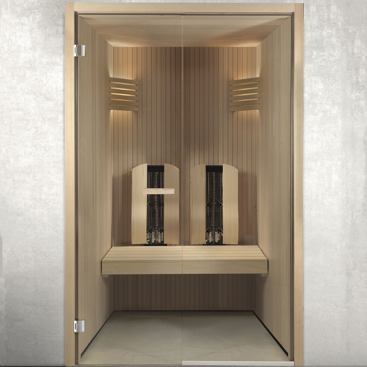 Infrarotsauna - CABINA INFRARED - Carmenta Wellness - für Gewerbegebrauch / Holz / für den ...