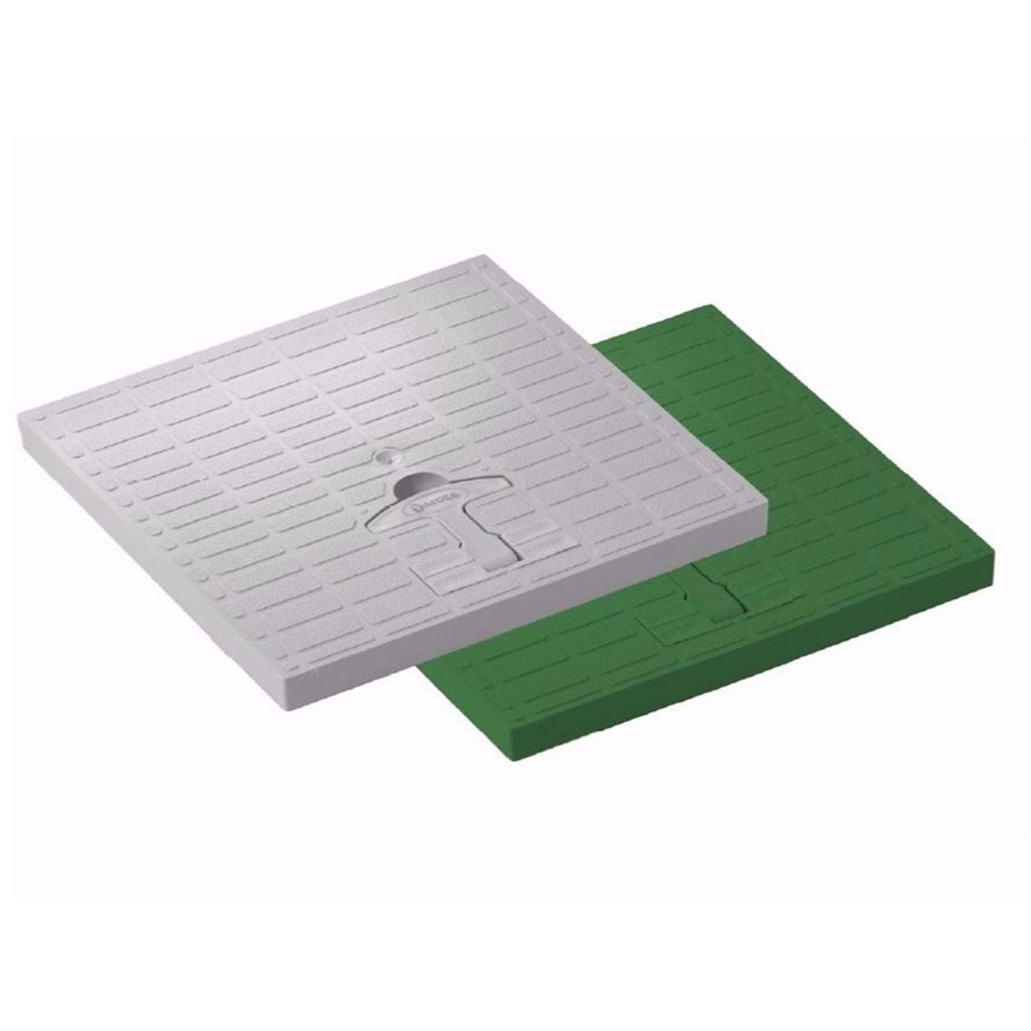 Polypropylen-Schachtdeckel - WITH HANDLE - DAKOTA - quadratisch