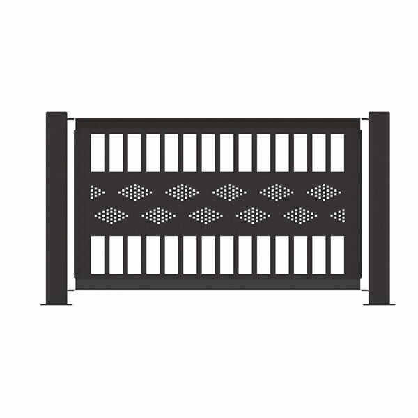 Platten-Zaun - MF5046 - Tectura Designs - Garten / für öffentliche ...