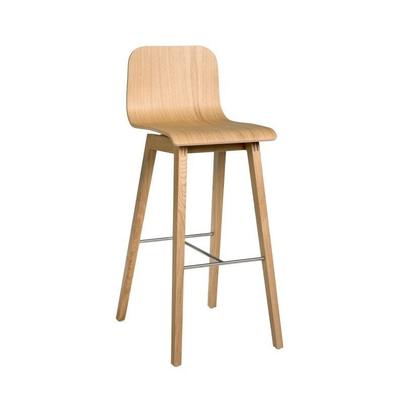 Moderner Barstuhl - BANI 1 - BALATON BUTOR - für den Innenraum / Holz ...