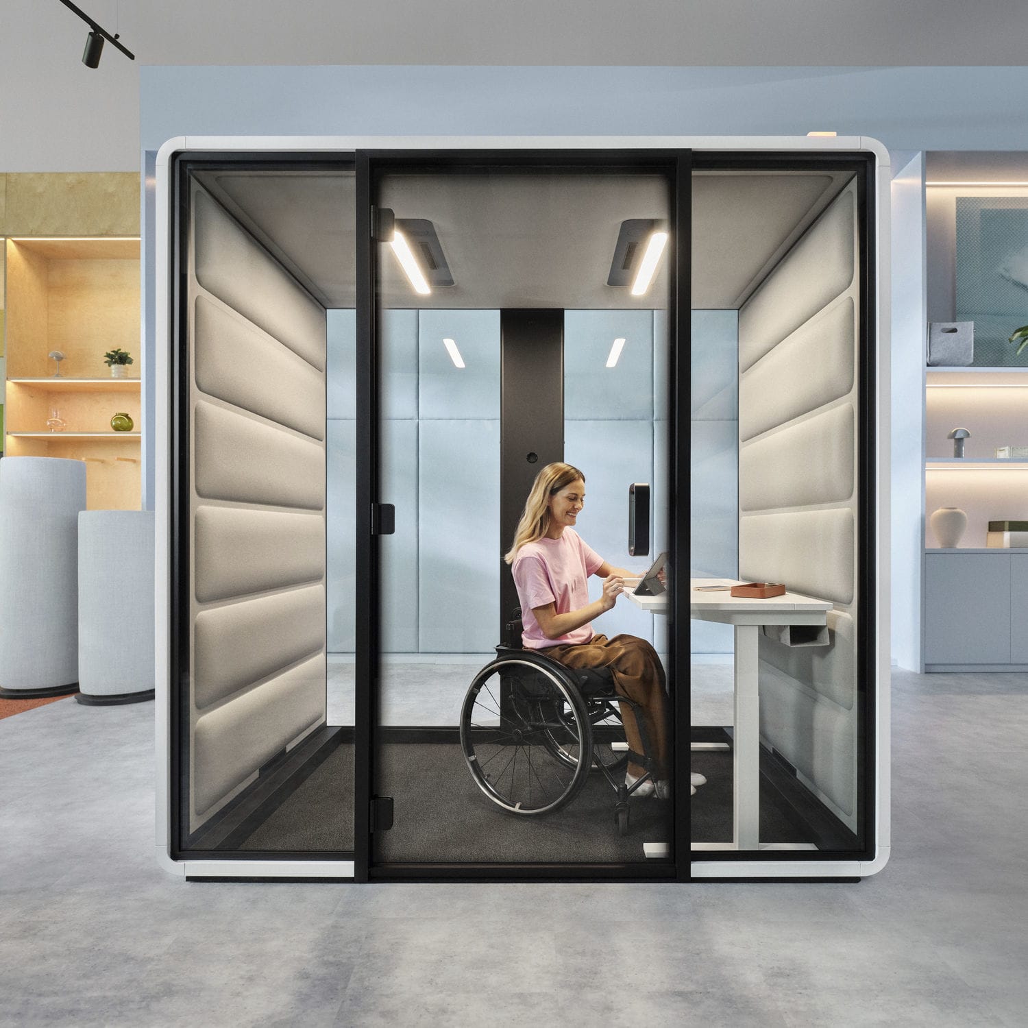 POD-Büro / Akustik - HushFree.Access.M - Mikomax Smart Office - ergonomisch / für 1 Person / für ...