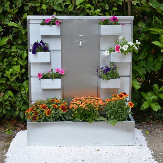 Garten-Springbrunnen - EDEN - MISTERZINC - Zink / modern