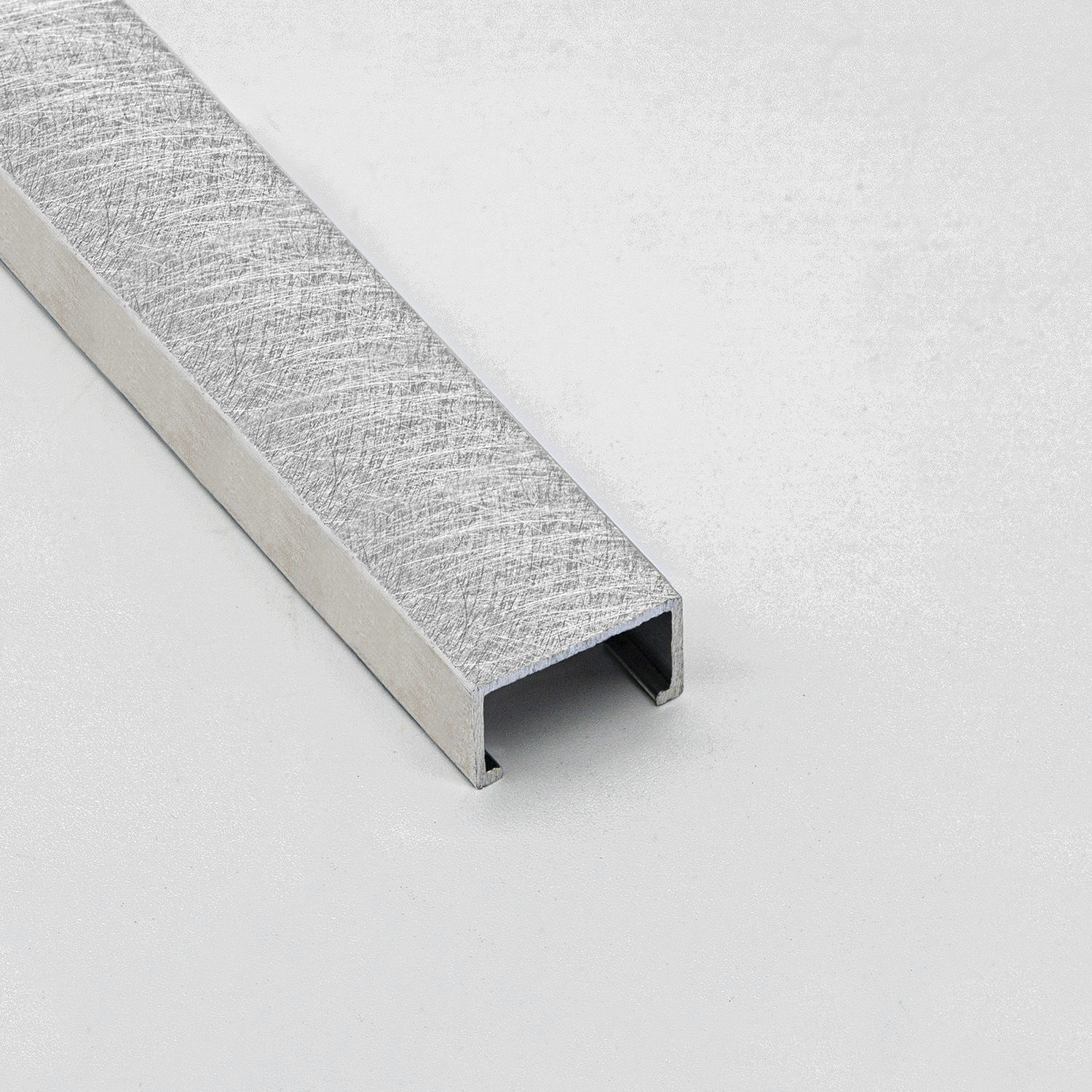 Aluminium-Abschlussprofil - ORBITAL BRUSHED | 8X15 - ALUMACER® - für ...