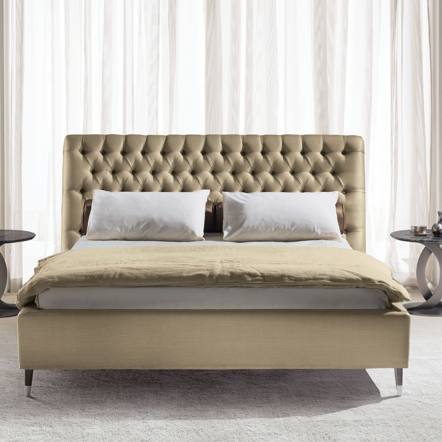 Doppelbett - EMMA - Opera contemporary - modern / Polster ...