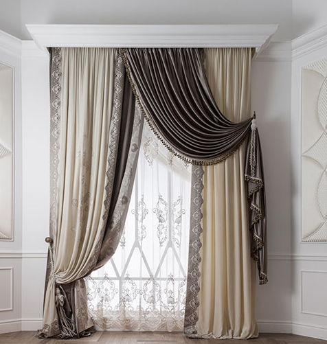 Motiv-Vorhang - OPERA ALLOVER - Chicca Orlando srl - Stoff