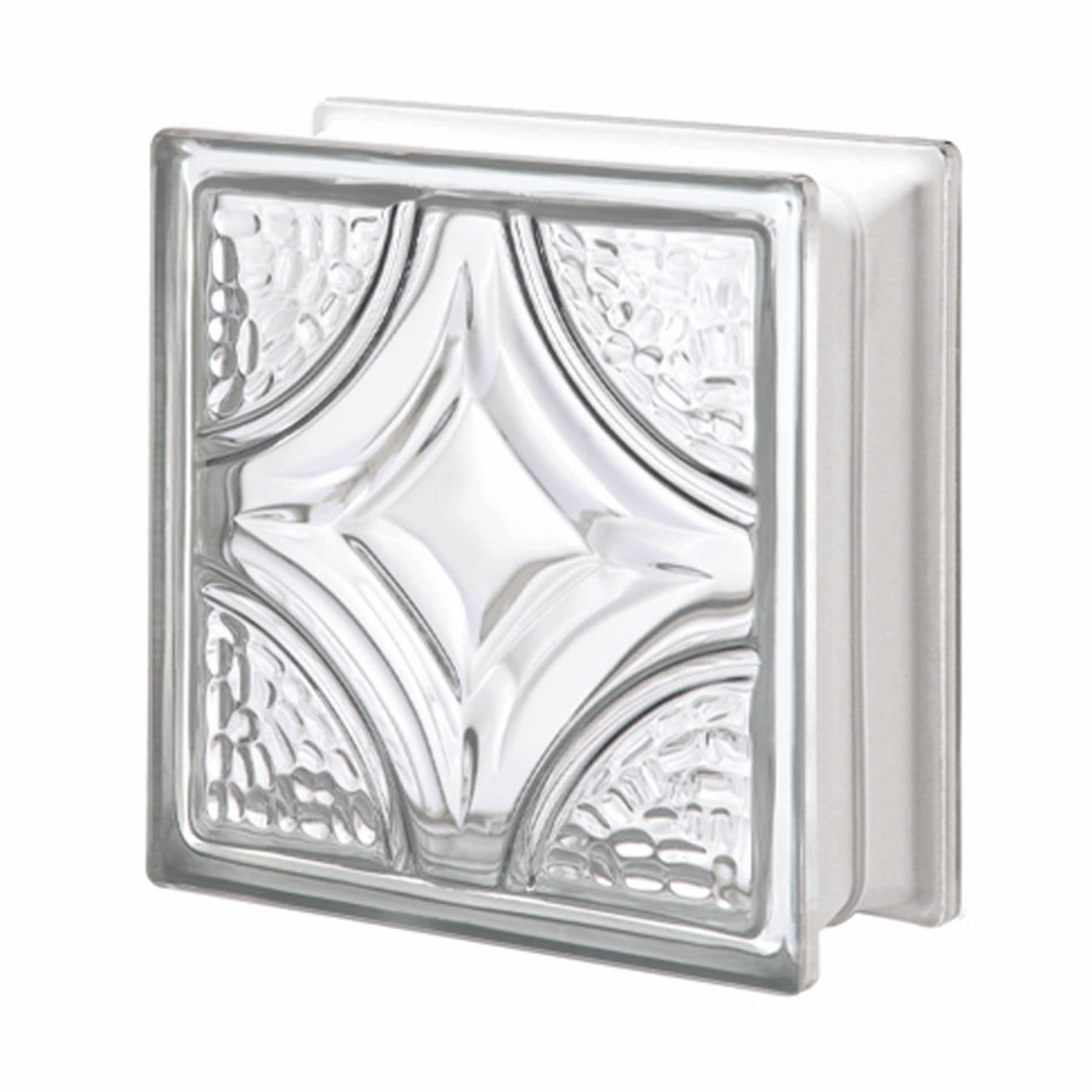 Quadratischer Glasbaustein - Neutro B-Q19 Rombo - BORMIOLI ROCCO GLASS ...