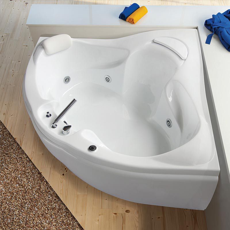 Badewanne für Eckeinbau - SINERGIA - RELAX DESIGN - freistehend / Acryl ...