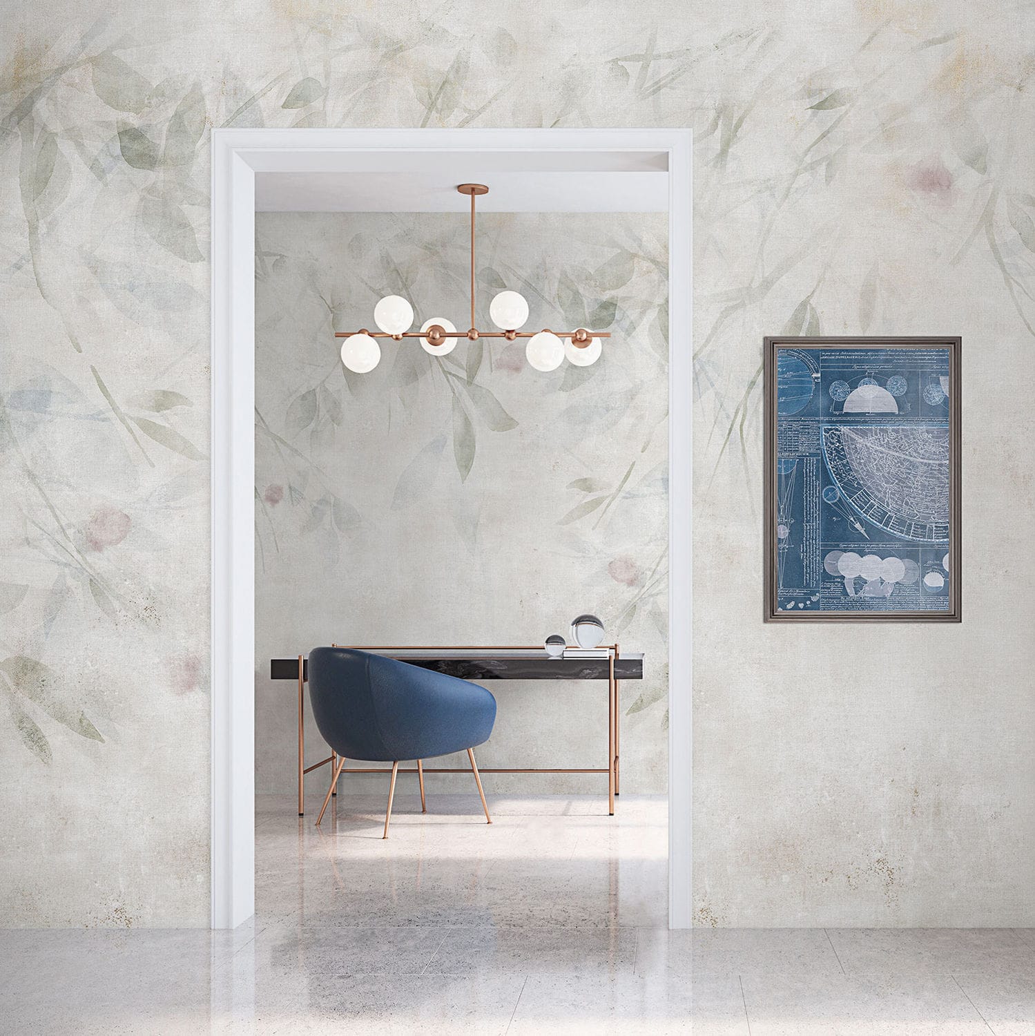 Moderne Tapete - WILLOW - Tecnografica Italian Wallcoverings ...