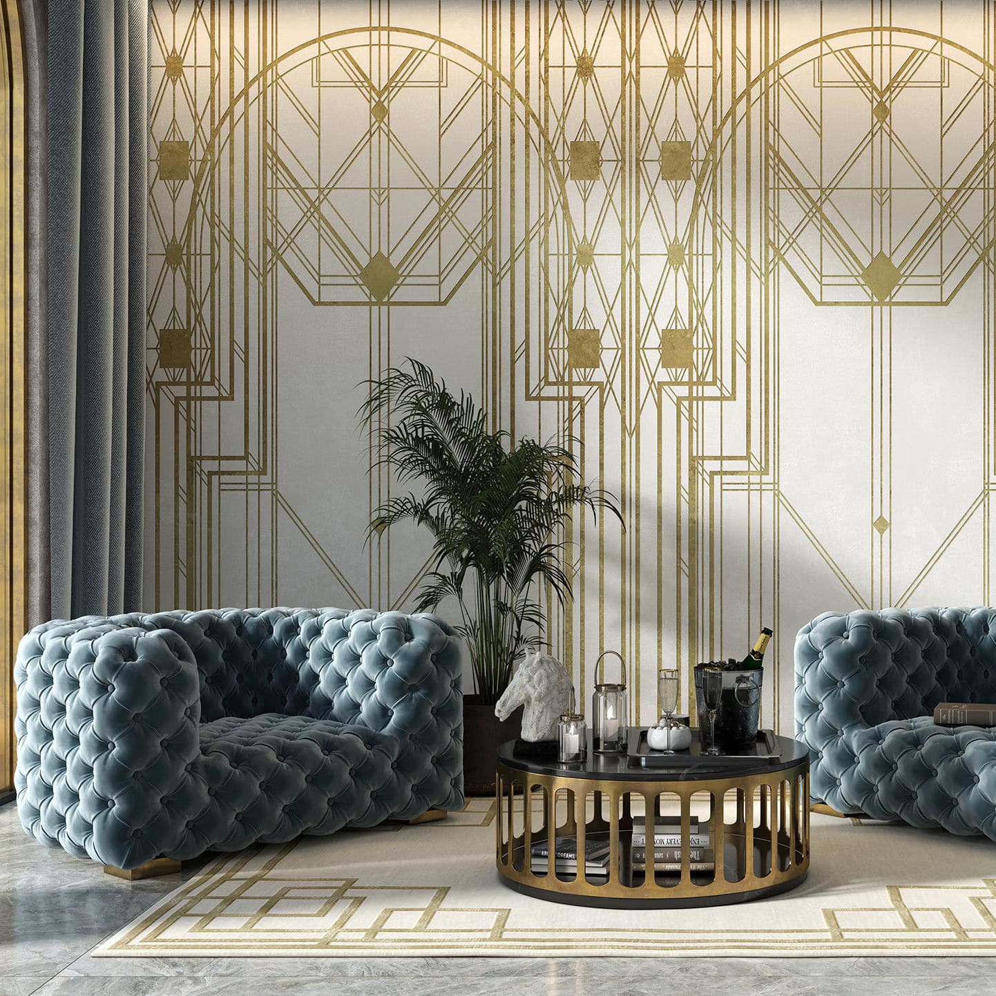 Tapete / Art Nouveau - JAY - Tecnografica Italian Wallcoverings ...