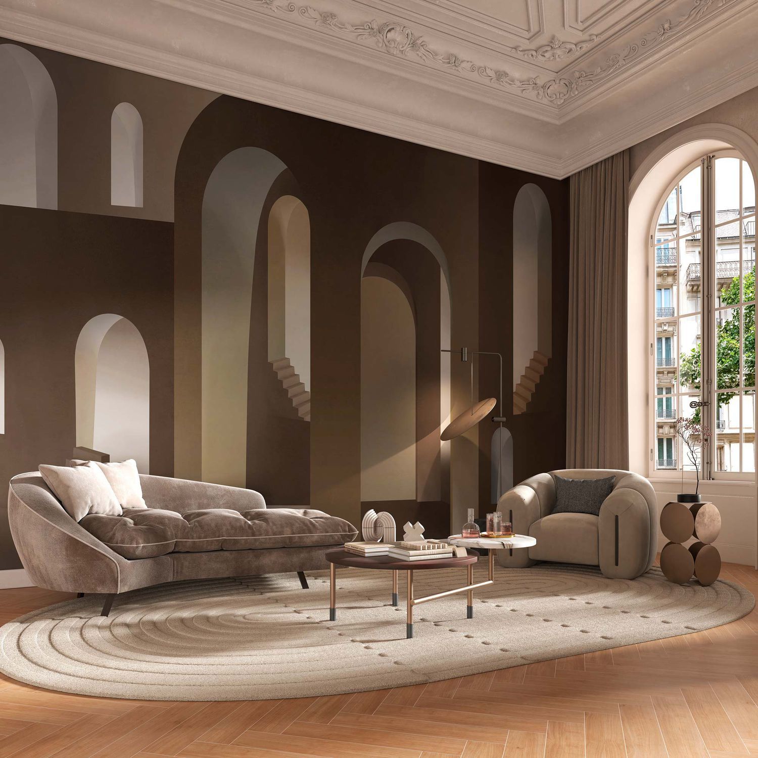Moderne Tapete - ODEON - Tecnografica Italian Wallcoverings ...