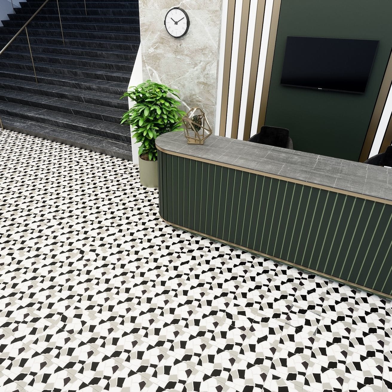 Zement-Zementfliese - TRENCADÍS GAUDÍ - Mosaics Torra | Cement Tiles ...