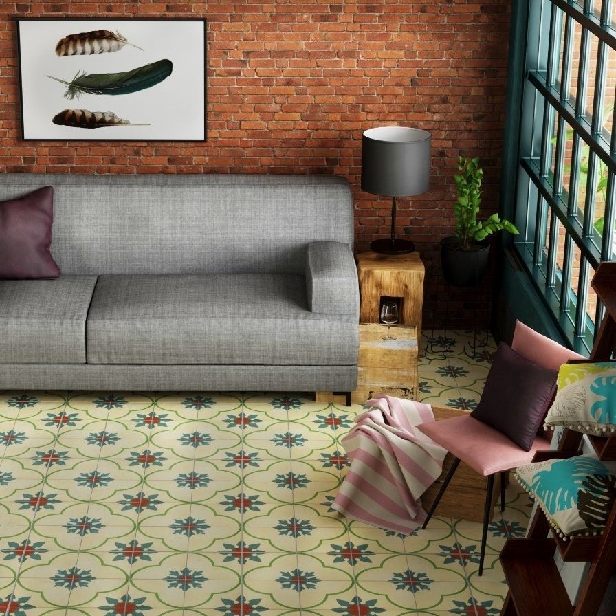 Zement-Zementfliese - M 102 - Mosaics Torra | Cement Tiles - matt / für ...