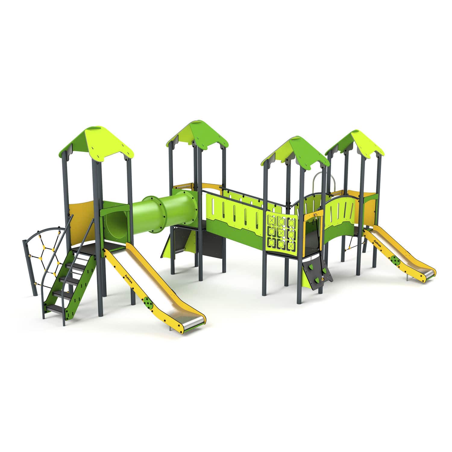 Metall-Spielplatzgerät - 11042 - Astrus Playgrounds - HDPE / modular