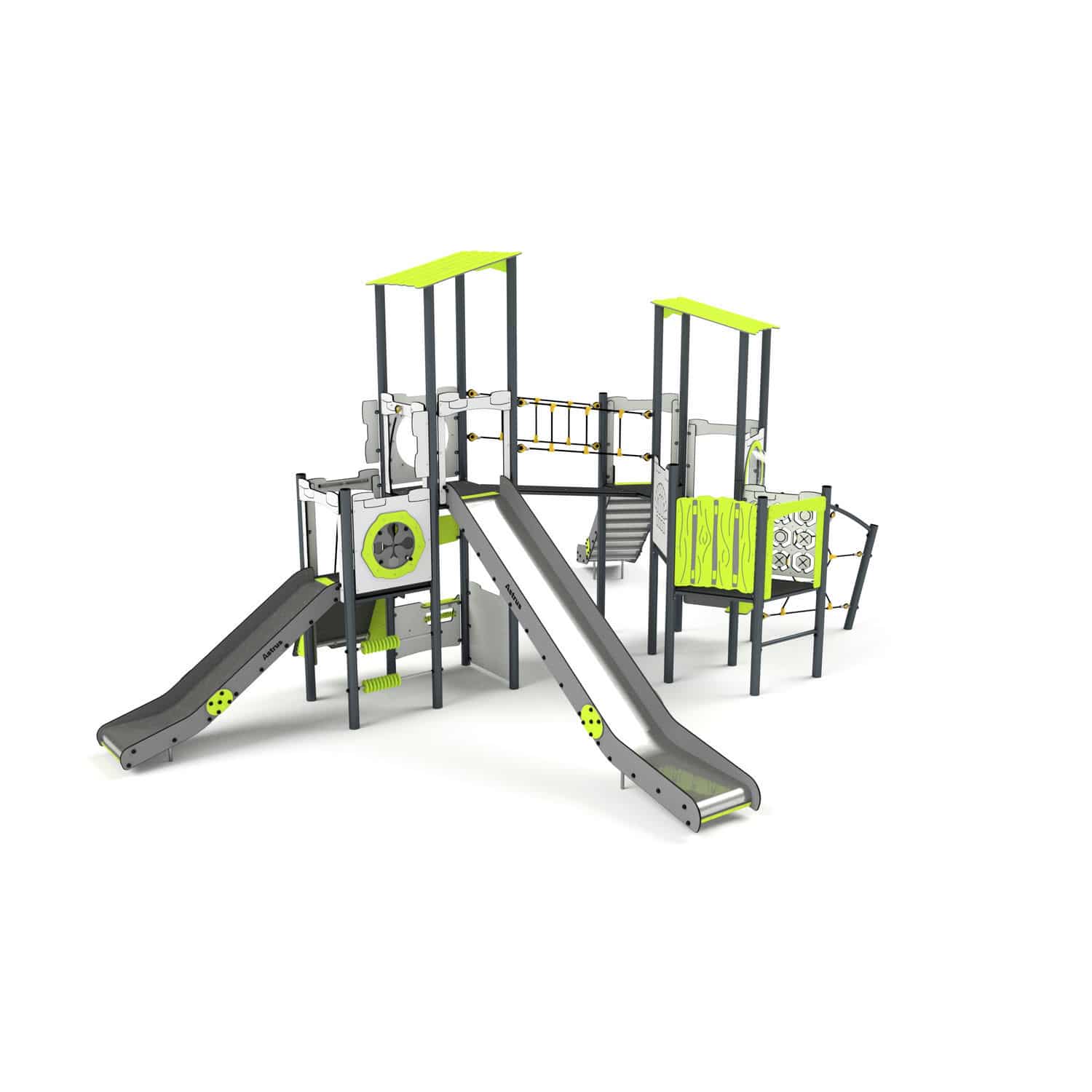 Metall-Spielplatzgerät - 11091 - Astrus Playgrounds - HDPE / modular